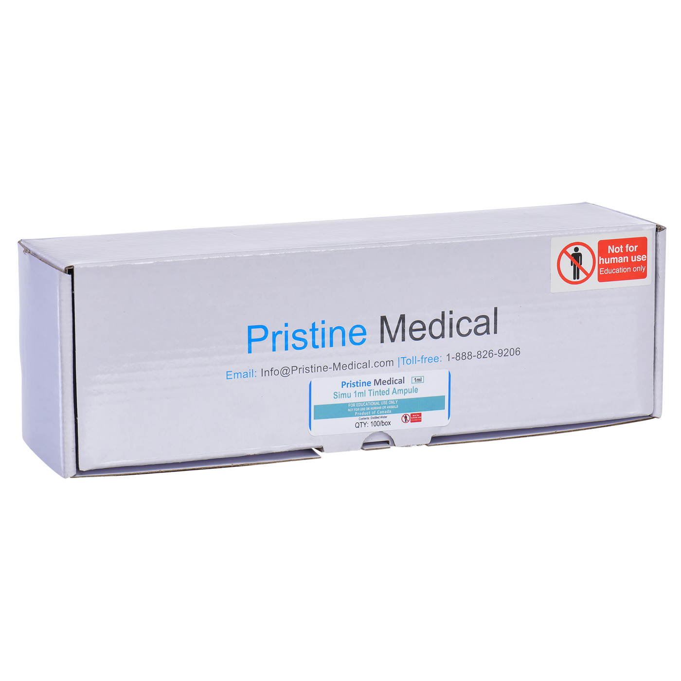 Simu Ampules for Realistic Medical Training - Pristine Medical