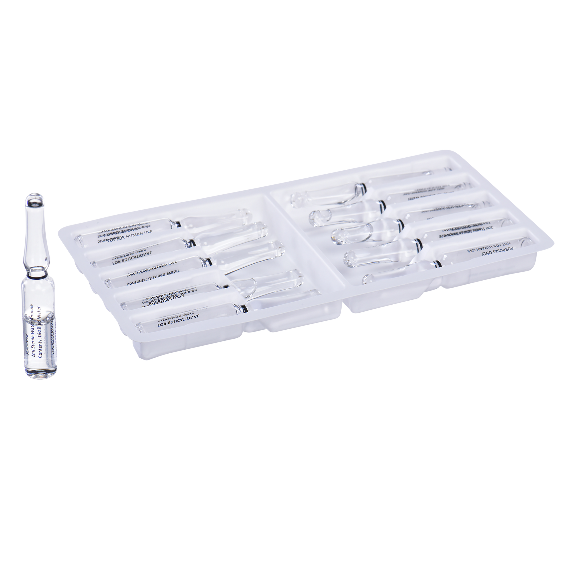 Simu Ampules for Realistic Medical Training - Pristine Medical