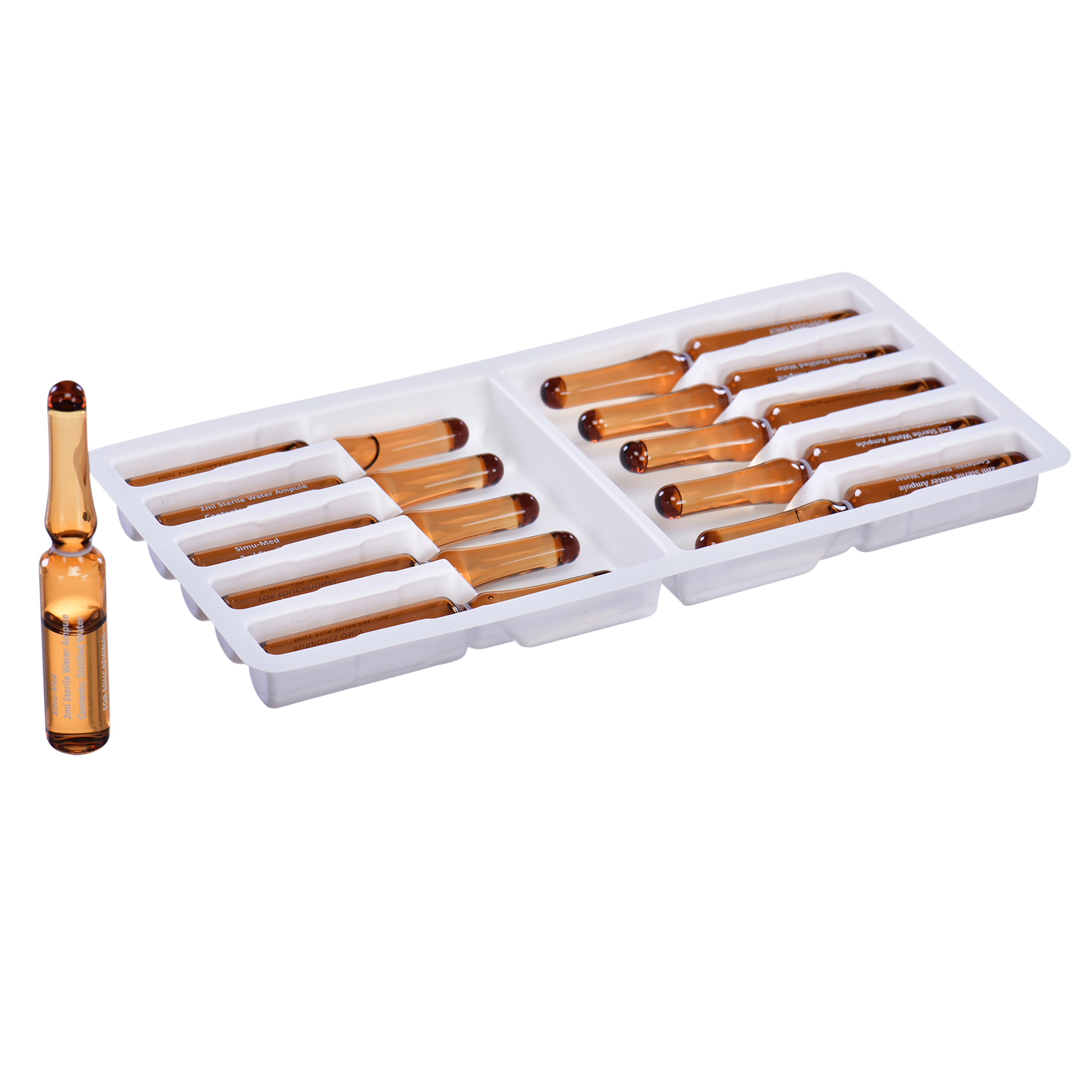 Simu Ampules for Realistic Medical Training - Pristine Medical