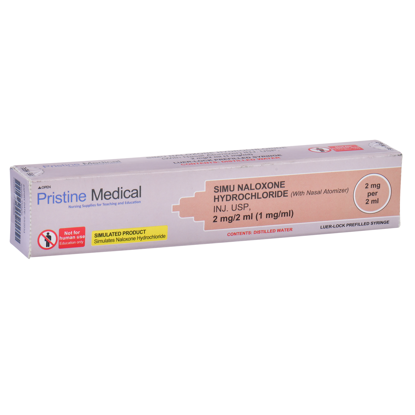 Simu Naloxone Hydrochloride, Prefilled Syringe — Pristine Medical