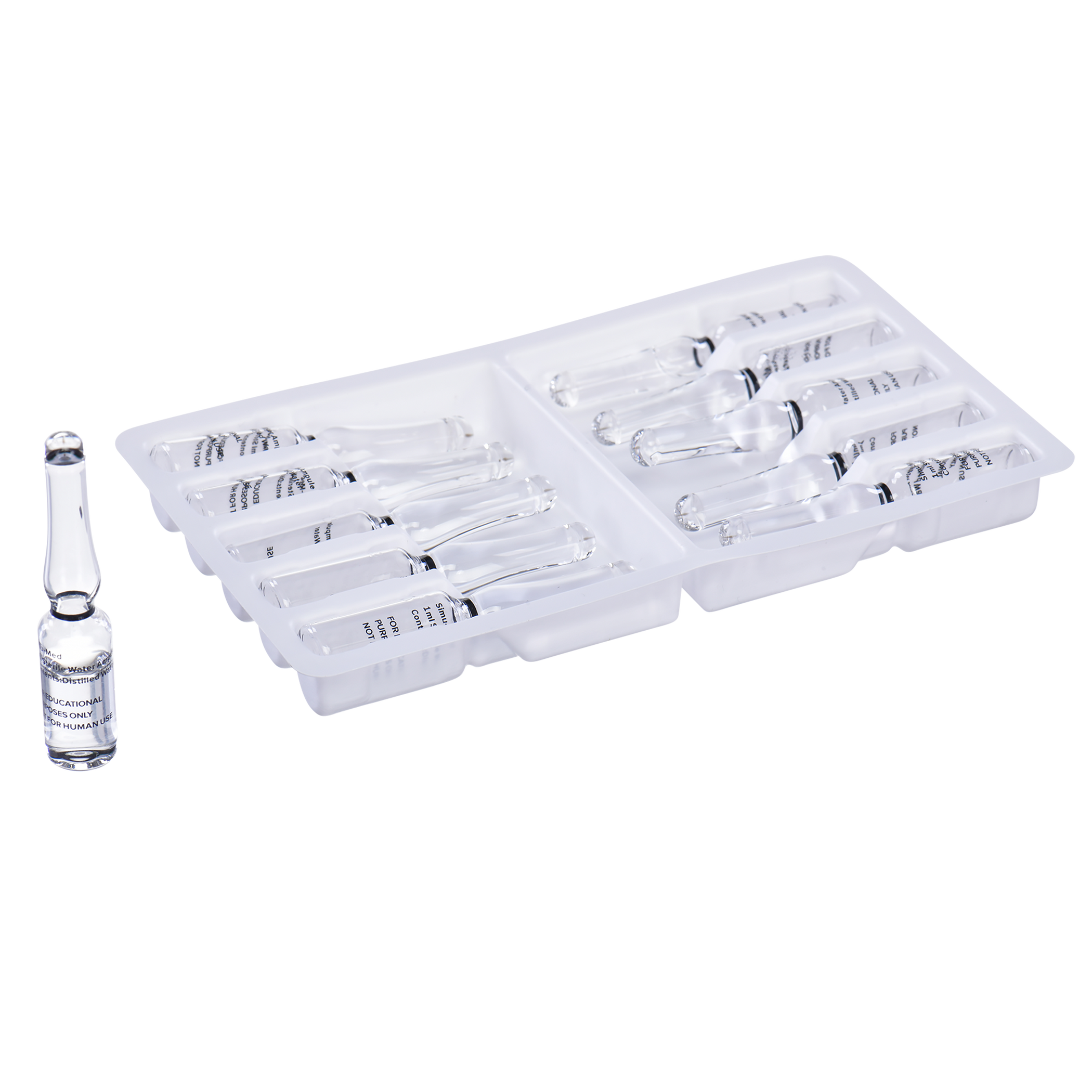 Simu Ampules for Realistic Medical Training - Pristine Medical