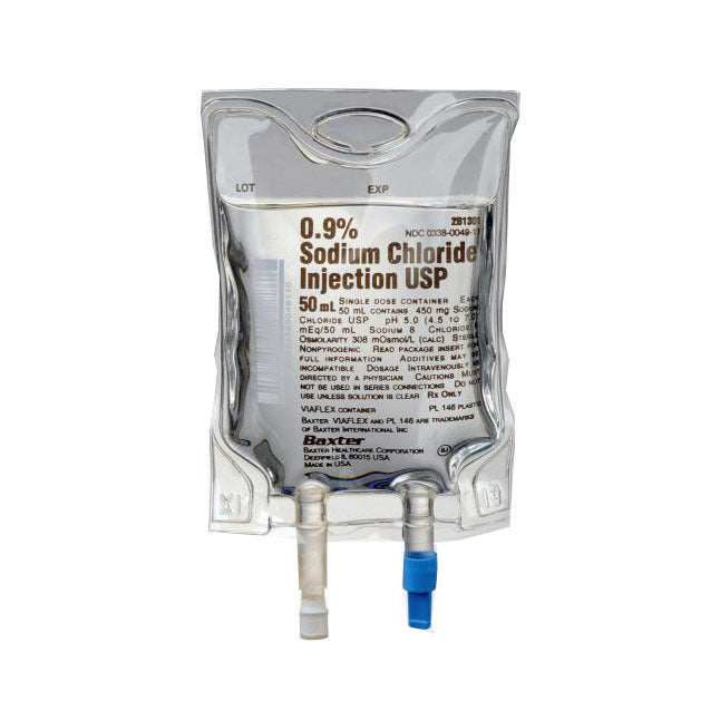 Baxter infusion bags 0.9% Sodium Chloride IV – Pristine Medical