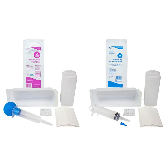 Dynarex Irrigation Tray with Bulb Syringe — Pristine Medical