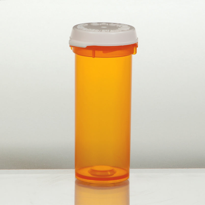 Friendly and Safe Vials with Snap Caps Attached, 9 Dram — Pristine Medical