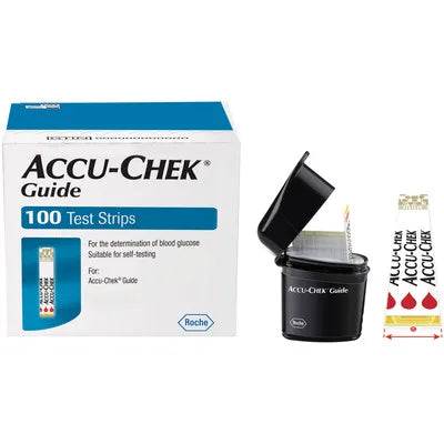 Accu-Chek Guide Test Strips for Glucose Meters - Pristine Medical