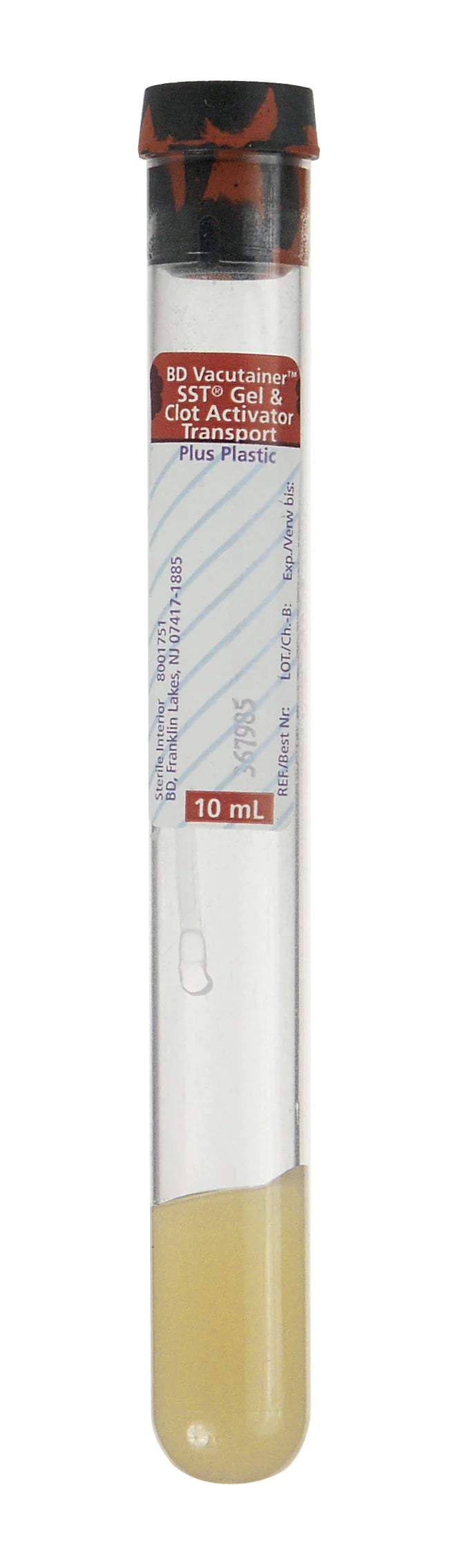 BD Vacutainer SST Collection Tube, 10ml — Pristine Medical