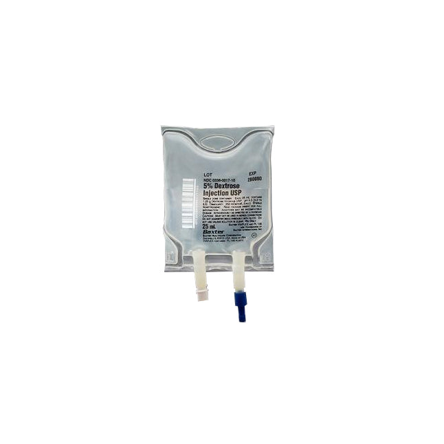Baxter 5% Dextrose Mini IV Bag — Pristine Medical