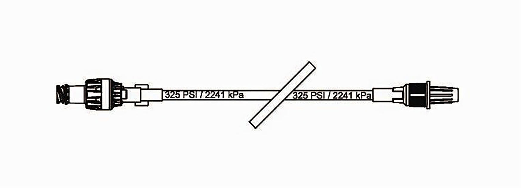 Baxter ONE-LINK catheter extension set, 8.5" – Pristine Medical