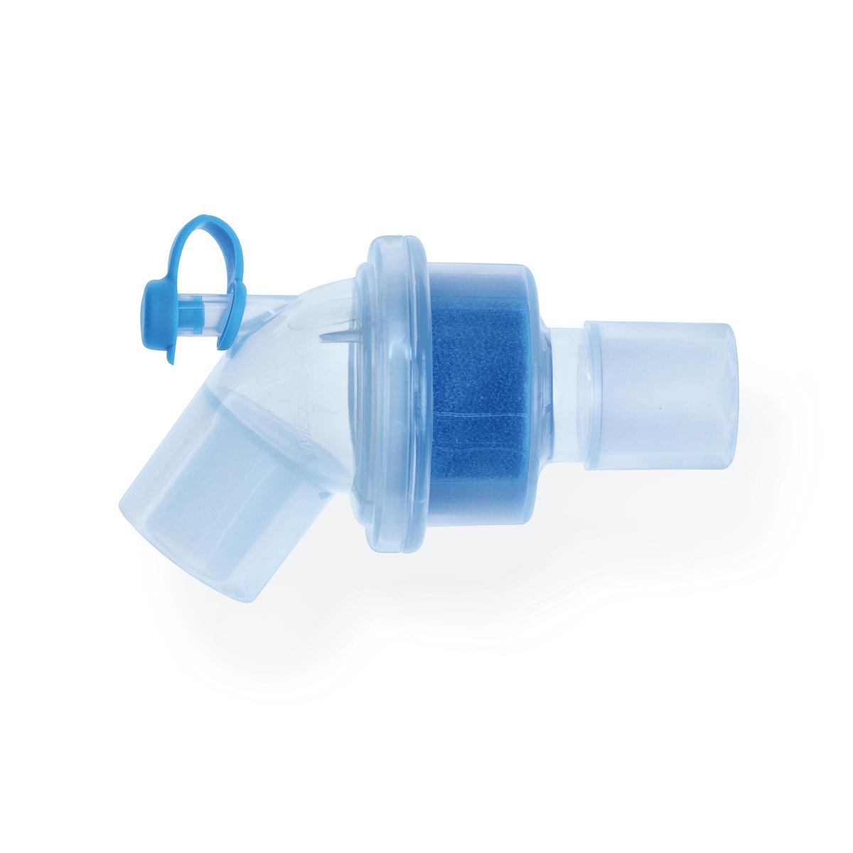 Medline HME Heat/Moisture BV Filter High-Efficiency Angled Small with ...