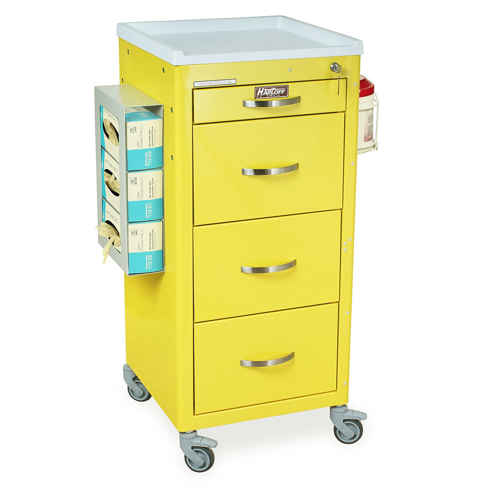 Harloff M-Series Tall PPE Isolation Cart — Pristine Medical
