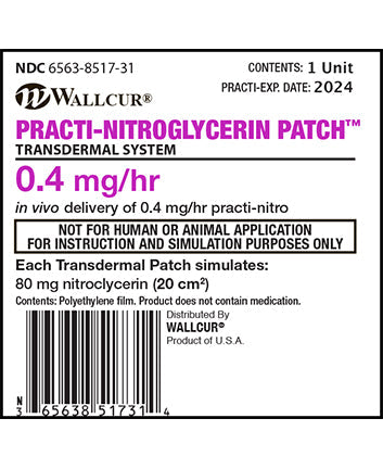 Nitroglycerin Patch Dosage Training Patch – Pristine Medical