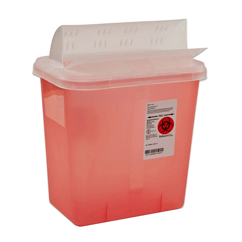 SharpSafety Sharps Container, Rotor, 5qt — Pristine Medical